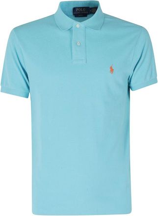 Polo Ralph Lauren Homme, Tops, Bleu, Taille: M Slim Polo