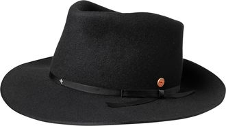 Mayser Herren Hut schwarz