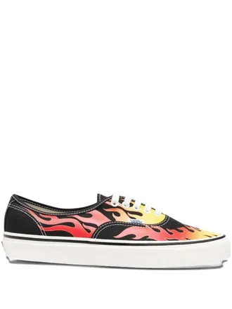 Vans baskets Authentic 44 DX imprim&eacute;es - Noir