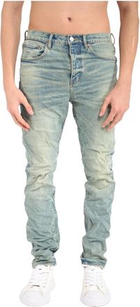 Purple Homme, Jeans, Bleu, Taille: W30 Jeans Slim-fit