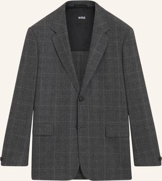 HUGO BOSS Blazer C-Cris-251 Relaxed Fit grau
