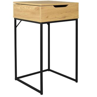 The Home Deco Factory Coiffeuse Abbott En Bois Beige Home Deco Factory