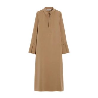 Max Mara Femme, Robes, Beige, Taille: 36 FR Ossola Dress