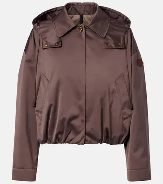 Moncler Blouson Chevreuil &agrave; capuche