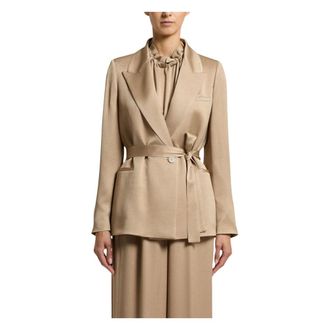 PESERICO Damen, Jacken, Beige, SGr&ouml;&szlig;e