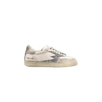 MOA Master Of Arts White Glitter Logo Sneakers Master Club Deluxe - - Shoes - Damen - Wei&szlig; - 36 EU