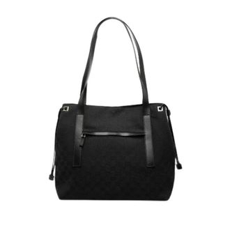 Gucci Pre-owned Vintage Canvas Tote Bag - - Pre-owned - Damen - Schwarzk - ONE SIZE
