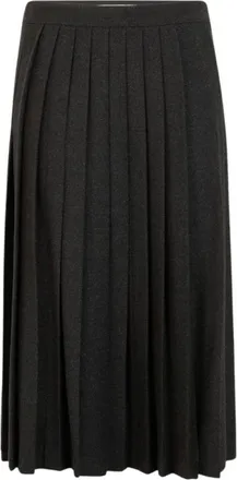 Iceberg Jupe avec d&eacute;tail logo - Femme - Jupes - Gris - Taille: 36 FR