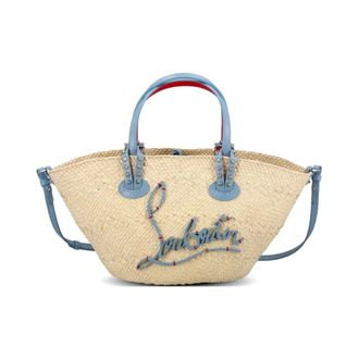 Christian Louboutin Femme, Sacs, Beige, Taille: ONE Size Cabas Mini Cabata