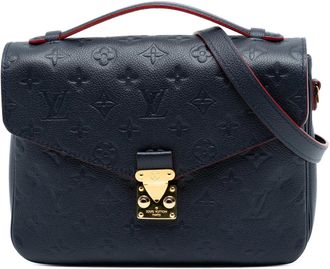 Louis Vuitton Hobo Bags - Monogram Empreinte Pochette Metis - Gr. unisize - in Blau - für Damen