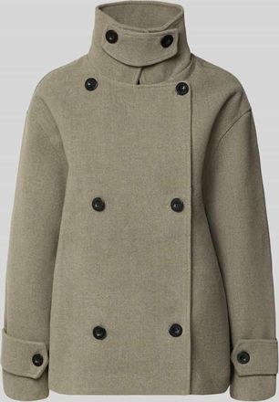 Topshop Trenchcoat mit hohem Stehkragen