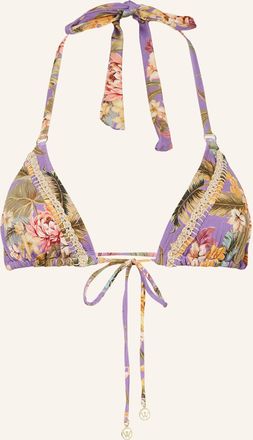 Watercult Watercult Triangel-Bikini-Top Dreamscape Tropics lila