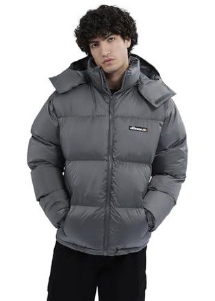 Ellesse Monterosa Padded Jacket Veste, Gris, M Homme