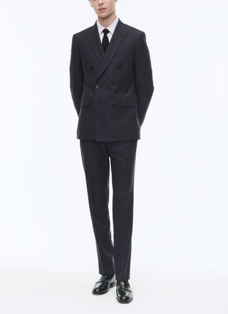 Fursac Pantalon en flanelle de laine - Taille 37 - Homme