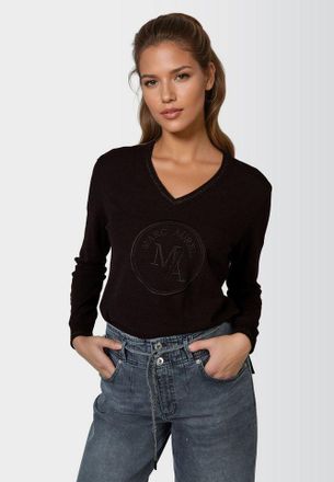 Marc Aurel V-Ausschnitt-Pullover