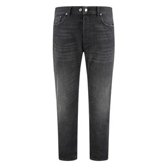 Department Five Schwarze Relaxed Fit Jeans - - Jeans - Herren - Schwarzk - W33
