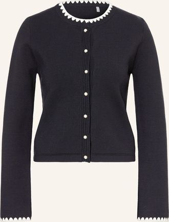 Rich & Royal Strickjacke blau