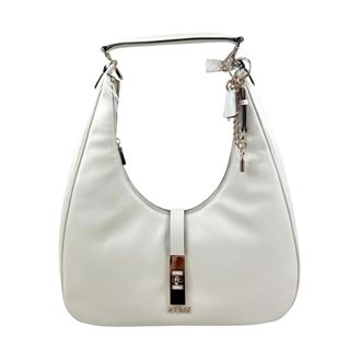 Guess Femme, Sacs, Blanc, Taille: ONE Size Brooke Hobo Bag