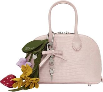 Self Portrait Femme, Sacs, Rose, Taille: ONE Size Lizard Leather Mini Bag