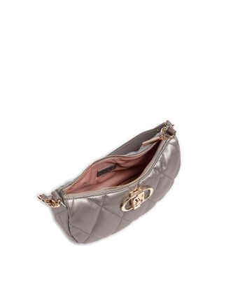 Liu Jo Womens Crossbody Bag Silver Polyurethane Crossbody-bags