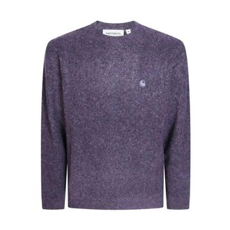 Carhartt Work in Progress Curtis Pullover - - Knitwear - Herren - Lila - S