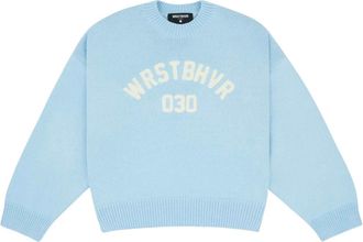 Worst Behavior Wrstbhvr, Femme, Pulls, Bleu, Taille: 38 FR Luna V3 Sweater