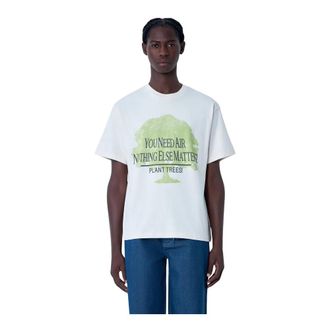 Story mfg. T-Shirt mit Grafikprint - - Tops - Herren - Wei&szlig; - S