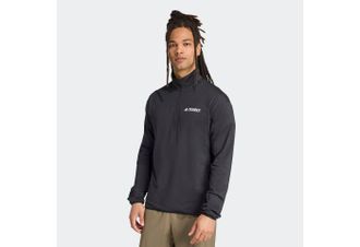 ADIDAS TERREX Fleecejacke TERREX MULTI CLIMAWARM TECH MIT REISSVERSCHLUSS BIS ZUR BRUST