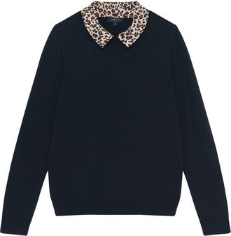 Caroll Damen 242k-mpaola Pullover, Schwarz, Large