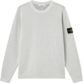 Stone Island Homme, Pulls, Gris, Taille: L Maille Ras du Cou