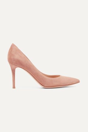 Gianvito Rossi Escarpins En Daim 85 - Neutres