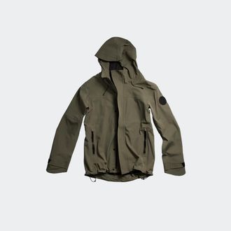 Canada Goose Rupert Regenjacke mit Black Disc (M&auml;nnlich, Smokey Sage, XL)