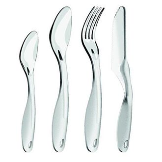 Bodum New-York Set 4 Picknickbesteck, Kunststoff, Transparent, cm, 1.6 x 7 x 23.6 cm, 4 Einheiten