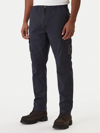 Aeronautica Aeronautica Militare Stoffhose 252PA1688UCT03399 Dunkelblau Regular Fit
