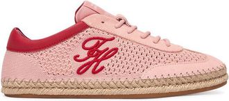 Tommy Hilfiger Espadrilles Th Heritage Rope Sneaker FW0FW09406 Rosa