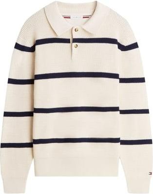 Tommy Hilfiger Pull col polo droit &agrave; rayures