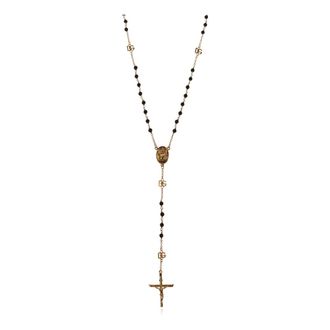 Dolce & Gabbana Religi&ouml;ses Motiv Collier - - Accessories - Herren - Gelb - ONE SIZE