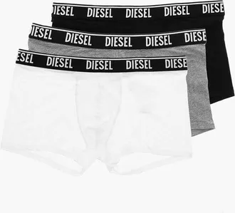 Diesel 3 Pack Stretch Cotton Boxers with Logoed Band size Xxl