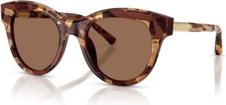 Dolce & Gabbana Femme, Accessoires, Multicolore, Taille: 52 MM Dg4518 Lunettes de soleil