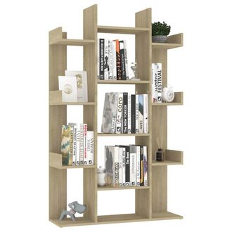 Generic B&uuml;cherregal mit 8 F&auml;chern, Standregal, Aktenregal, Wandregal, B&uuml;roregal, Regal, Mehrzweckregal, Dekoregal f&uuml;r Wohnzimmer/Schlafzimmer/B&uuml;ro, (86x25.5x1