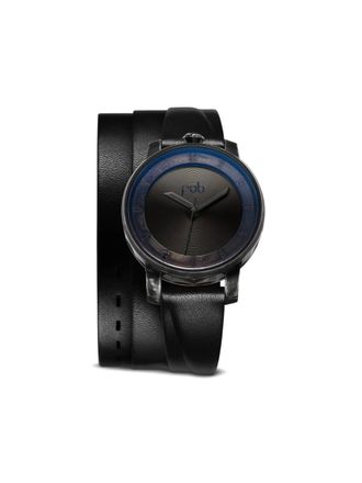 Fob Paris x Gaspard montre Hex Torch 36 mm - Noir