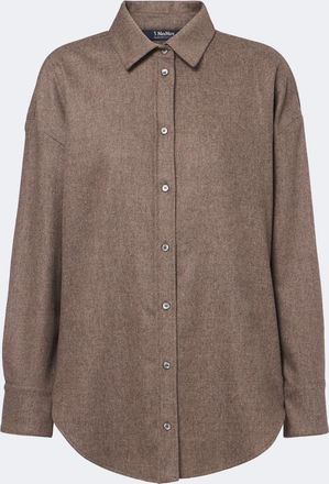 Max Mara Hemd aus Wollflanell