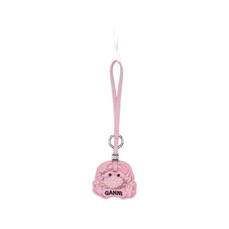 Ganni Crab-motif Crystal-embellished Keyring