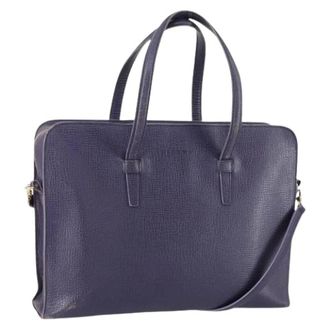 Loewe Sac &agrave; main en cuir Pre-owned - Femme - Pre-owned - Bleu - Taille: ONE Size