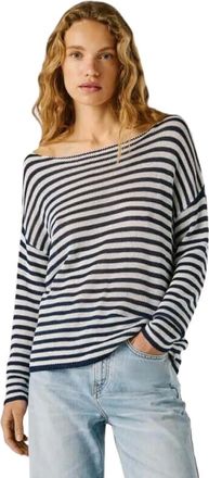 Pepe Jeans London Femme, Pulls, Multicolore, Taille: 40 FR Kalua Round-neck Knit