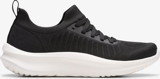 Clarks Solevana Schn&uuml;rsenkel Schwarz Sneakers
