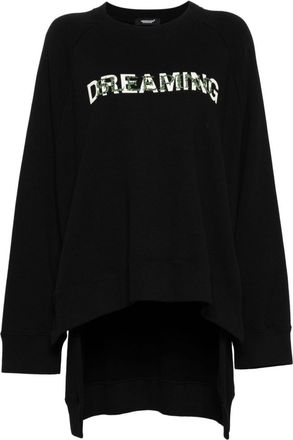 Undercover Sweatshirt mit grafischem Print - Schwarz