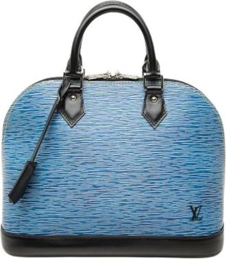 Louis Vuitton Sac Alma Pre-owned - Femme - Pre-owned - Bleu - Taille: ONE Size