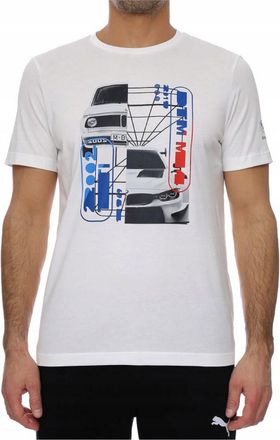 Puma Motorsport T-Shirt f&uuml;r Herren (Wei&szlig;)