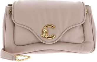 Coccinelle Cuir sac à épaule bandoulière C-Me Fluffy Crossbody Bag Rosette/Rosette beige